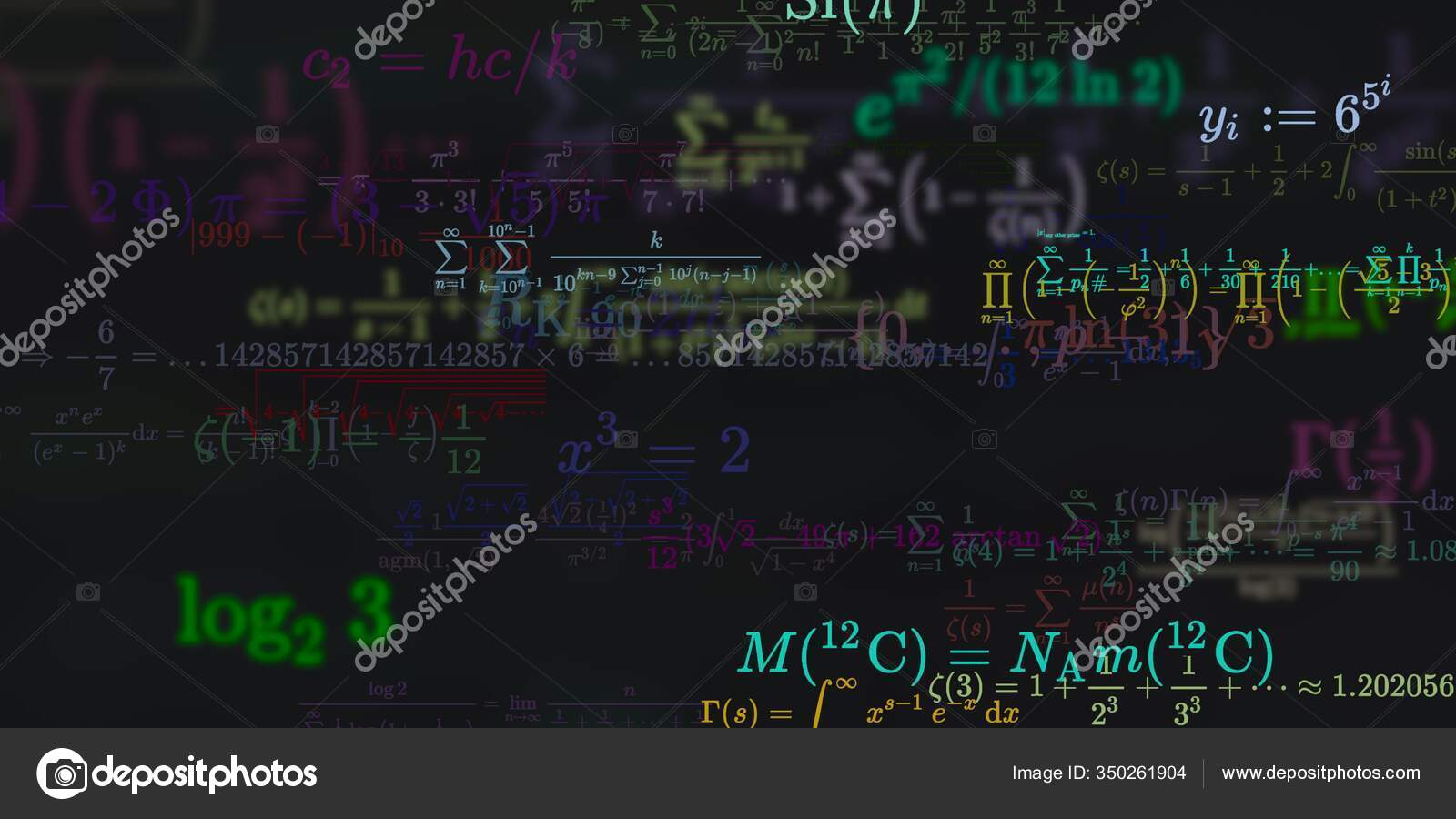 Mathematics Background Formulas Seamless Illustration — Stock Photo ... Mathematics Background Formulas Seamless Illustration — Stock Photo ...