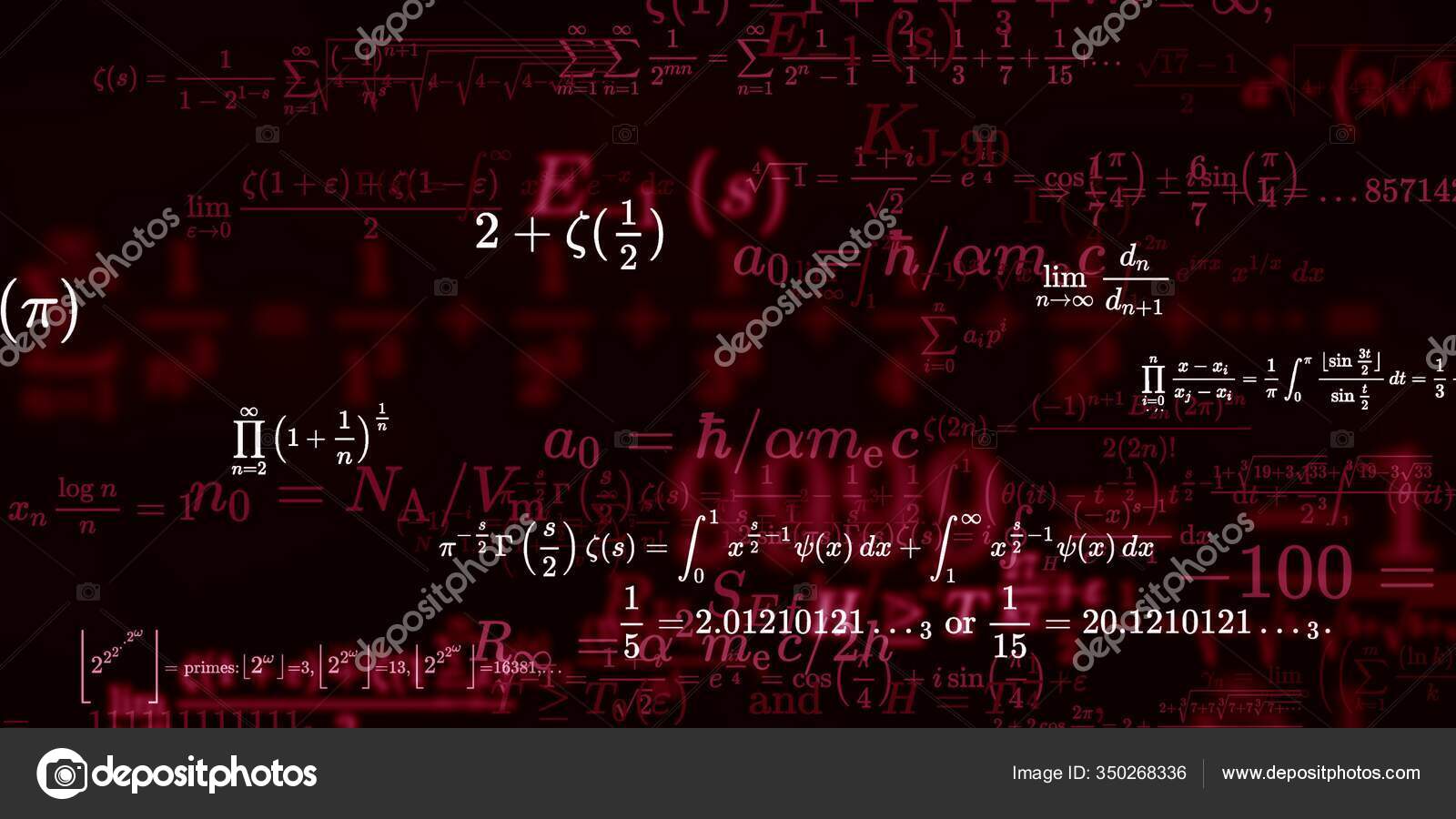 Mathematics Background Formulas Seamless Illustration — Stock Photo ... Mathematics Background Formulas Seamless Illustration — Stock Photo ...