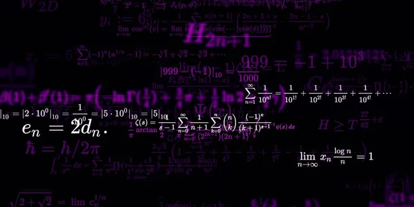 Mathematics Background Formulas Seamless Illustration Abstract Pattern ...