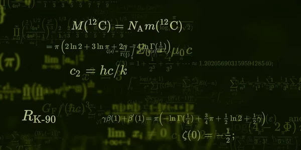 Mathematics Background Formulas Seamless Illustration Stock Photo by ...