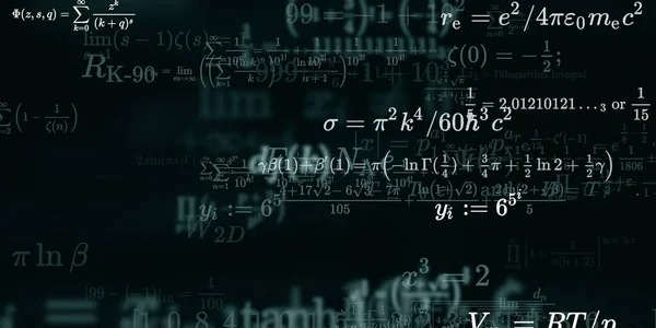 Mathematics Background Formulas Seamless Illustration Stock Photo by ...