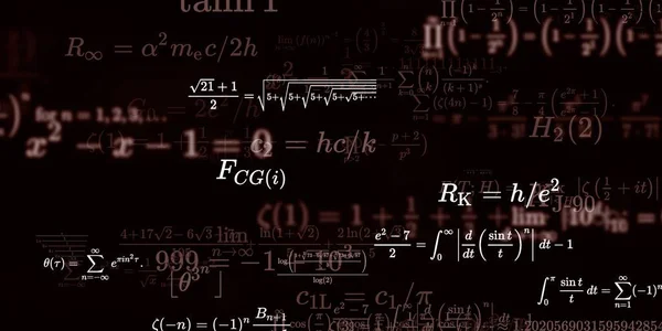 Mathematics background with formulas, seamless illustration - Stock ...