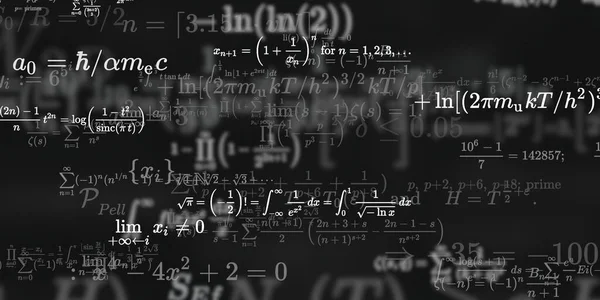 Mathematics Background Formulas Seamless Illustration Abstract Pattern ...