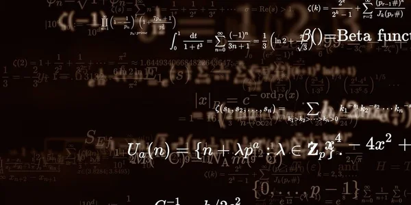 Mathematics Background Formulas Seamless Illustration Abstract Pattern ...