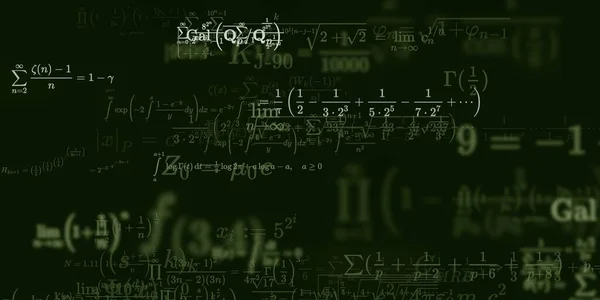 Mathematics Background Formulas Seamless Illustration Stock Photo by ...
