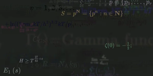 Mathematics Background Formulas Seamless Illustration Stock Photo by ...