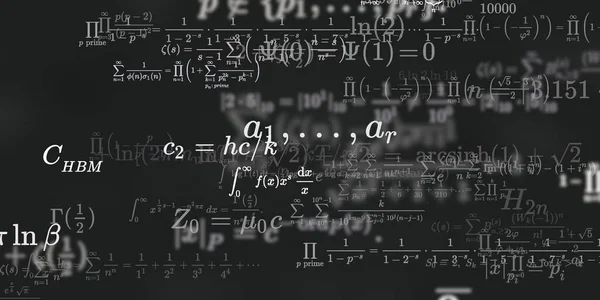 Mathematics Background Formulas Seamless Illustration Abstract Pattern ...