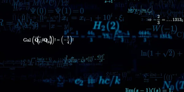 Mathematics Background Formulas Seamless Illustration Abstract Pattern ...