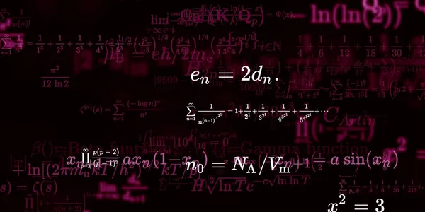 Mathematics Background Formulas Seamless Illustration Abstract Pattern ...