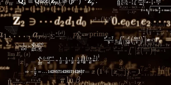 Mathematics Background Formulas Seamless Illustration Abstract Pattern ...