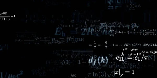 Mathematics Background Formulas Seamless Illustration Abstract Pattern ...