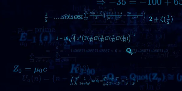 Mathematics Background Formulas Seamless Illustration Abstract Pattern ...