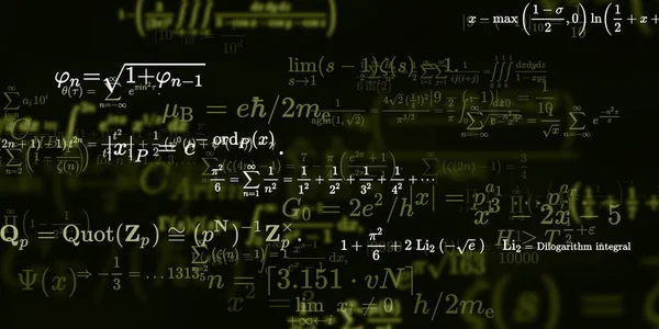 Mathematics Background Formulas Seamless Illustration Abstract Pattern ...