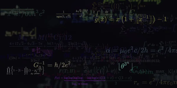 Mathematics Background Formulas Seamless Illustration Abstract Pattern ...