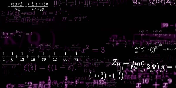 Mathematics background with formulas, seamless illustration - Stock ...