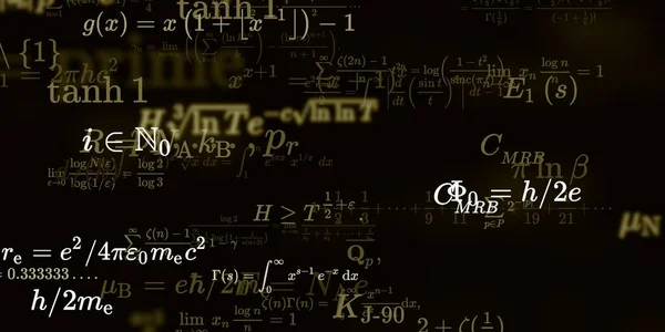 Mathematics Background Formulas Seamless Illustration Abstract Pattern ...