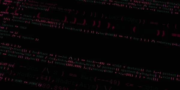 Software Developer Programming Code Abstract Modern Virtual Computer