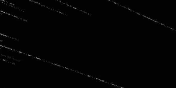 Software Developer Programming Code Abstract Modern Virtual Computer Script Work — Stock Photo ...