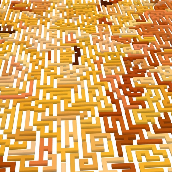 Colorful Labyrinth Background Illustration Copy Space Stock Photo by ...