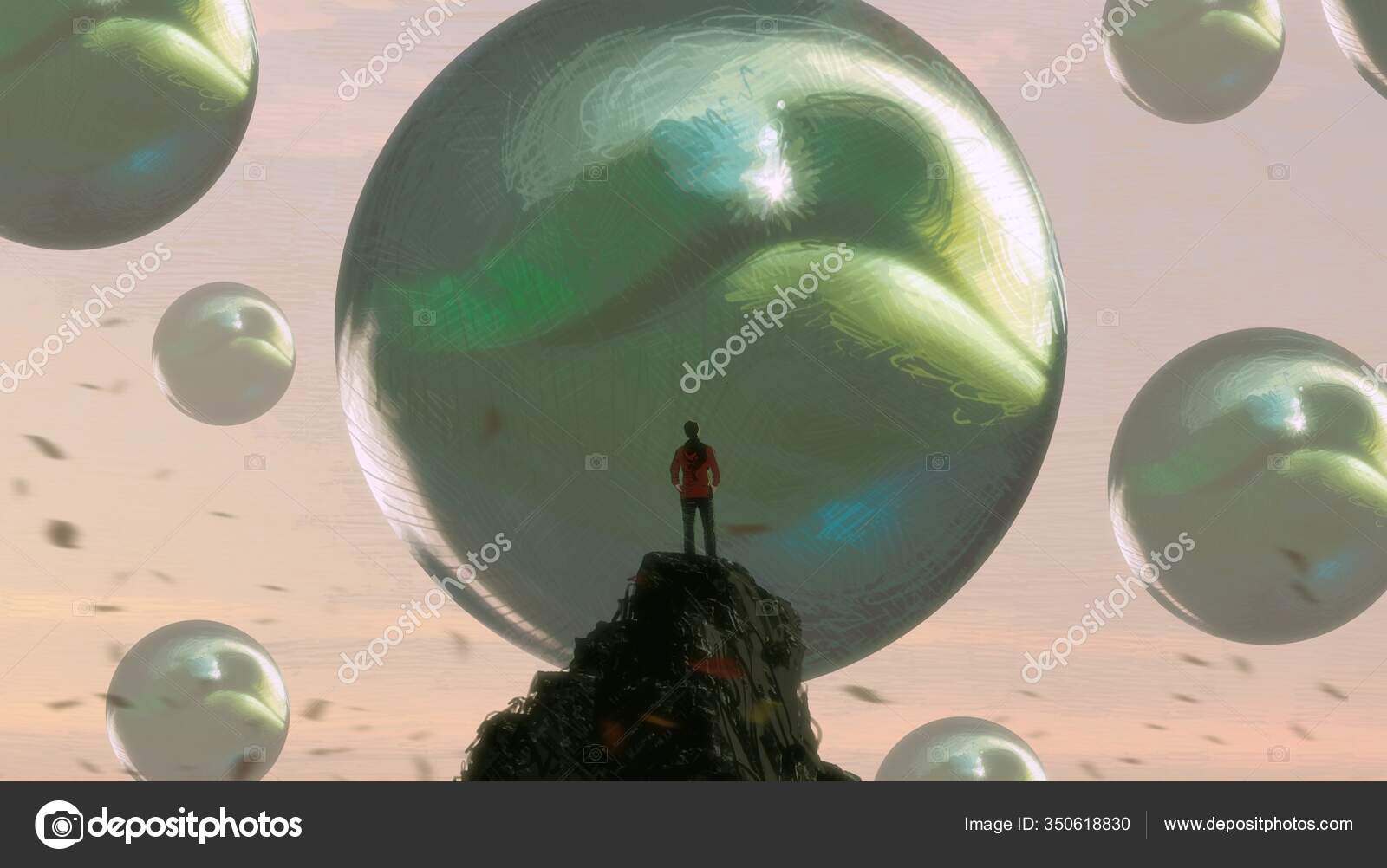 Abstract Background Human Silhouette Balls Stock Photo by ©nordenworks ...