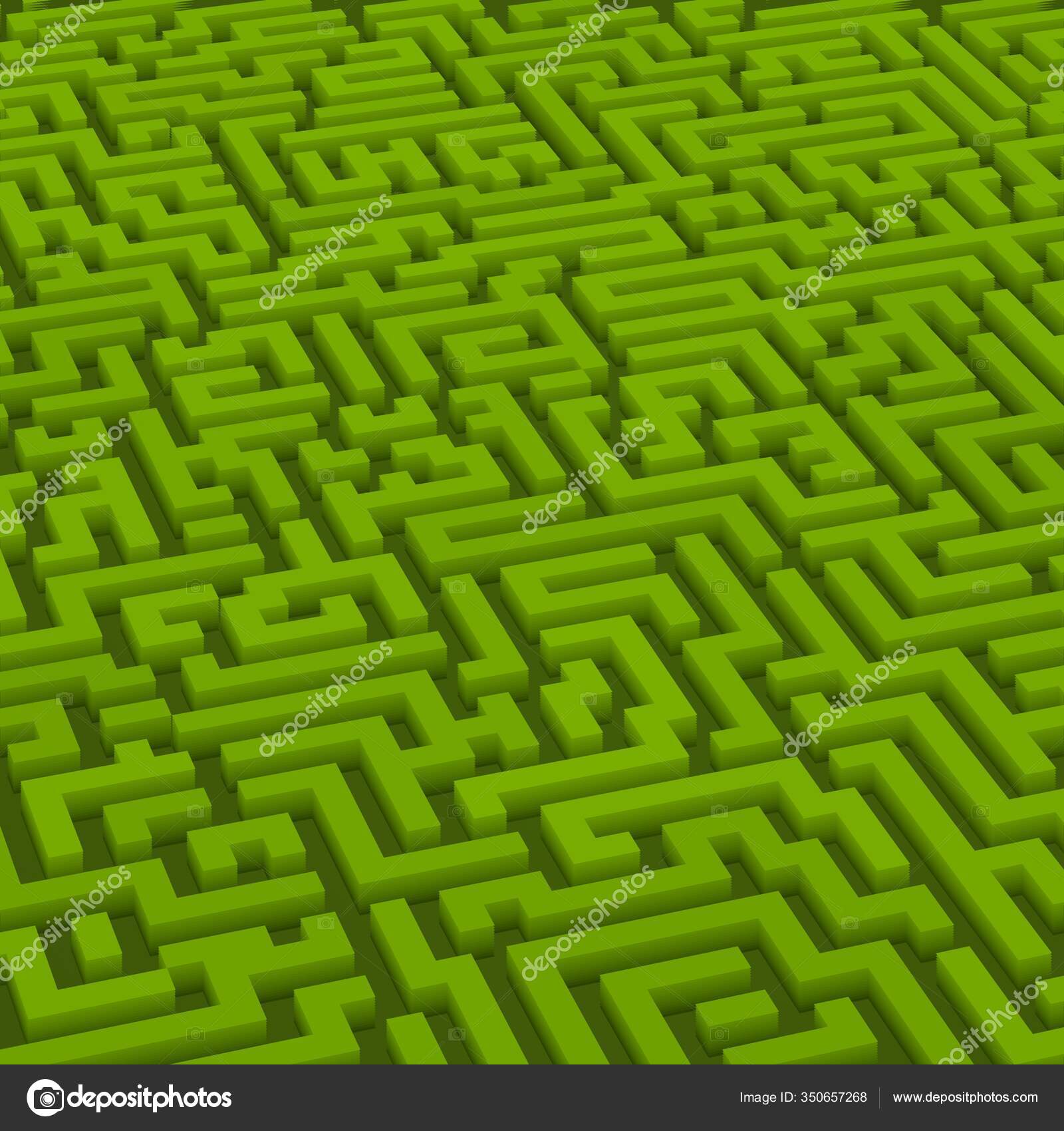 Colorful Labyrinth Background Illustration Copy Space Stock Photo by ...