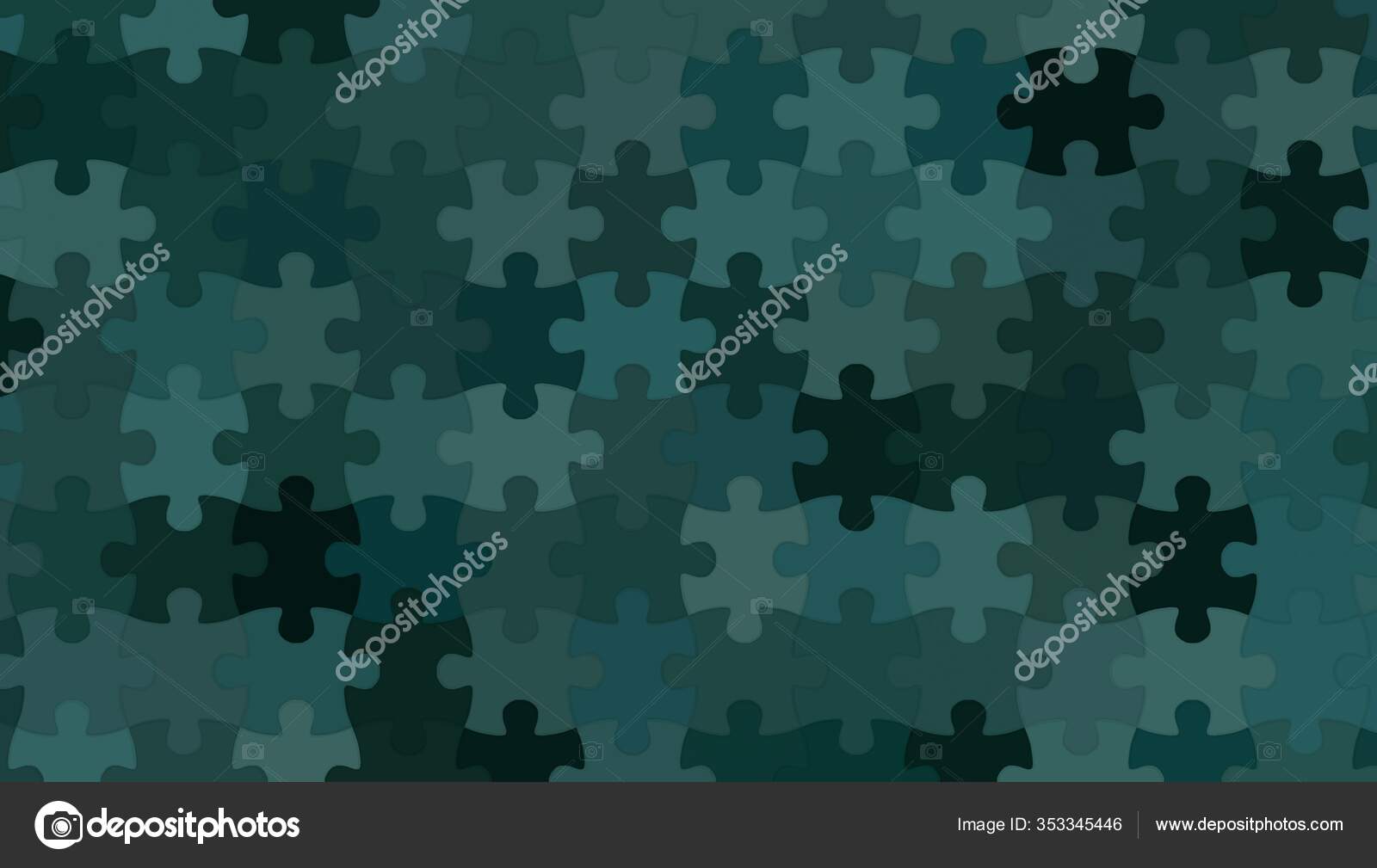 Modern Digital Abstract Jigsaw Puzzle Background — Stock Photo ...