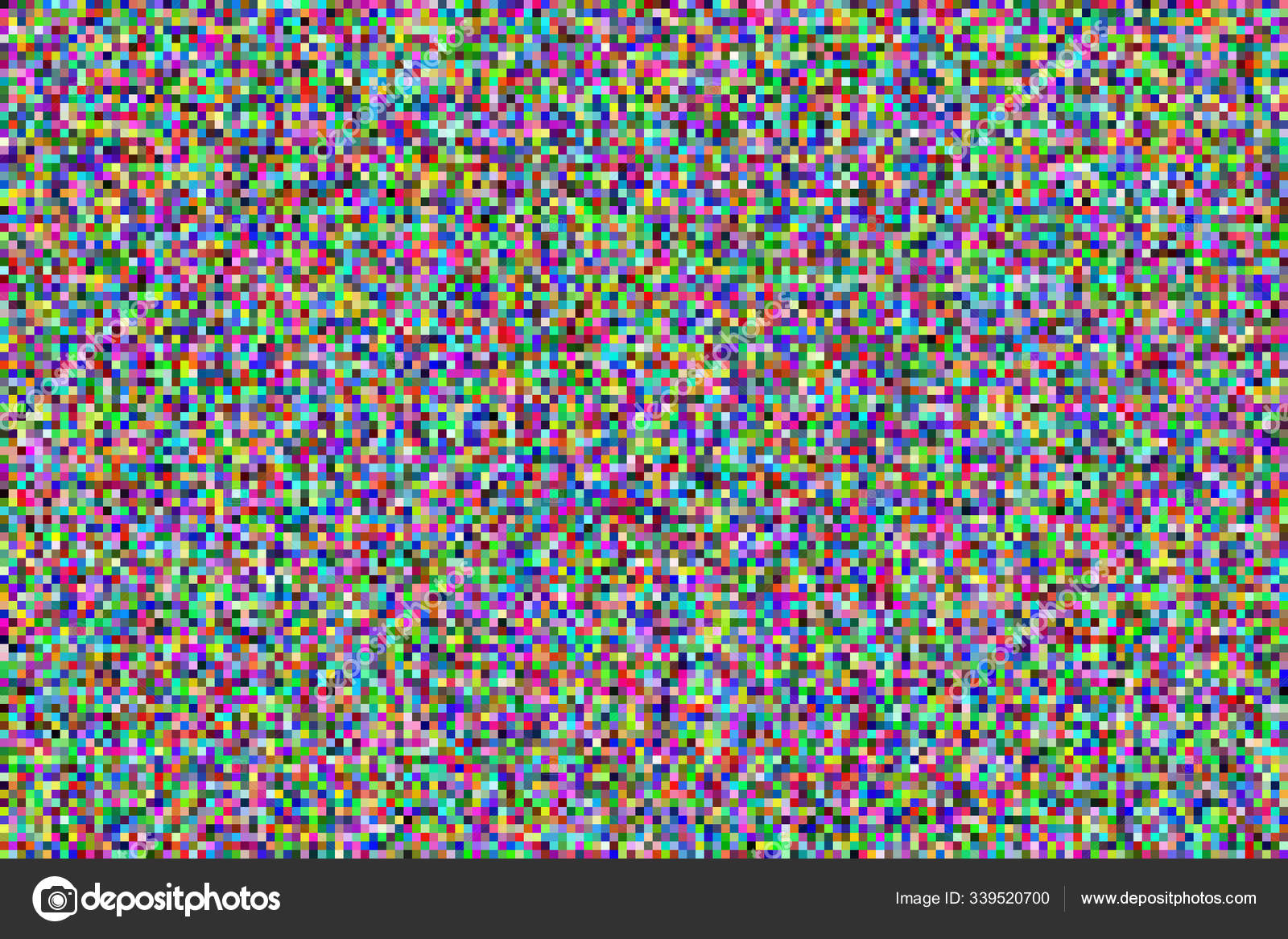 Multi Colored Rectangular Pixel Background Texture Consisting Multi ...