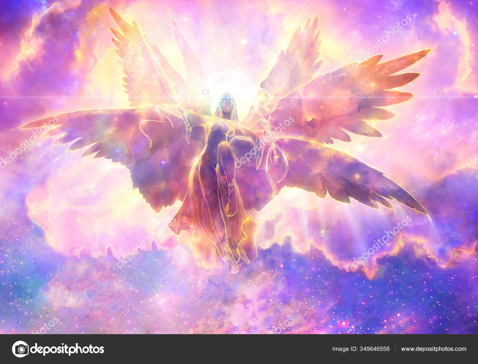 Angel Flying Up To Heaven