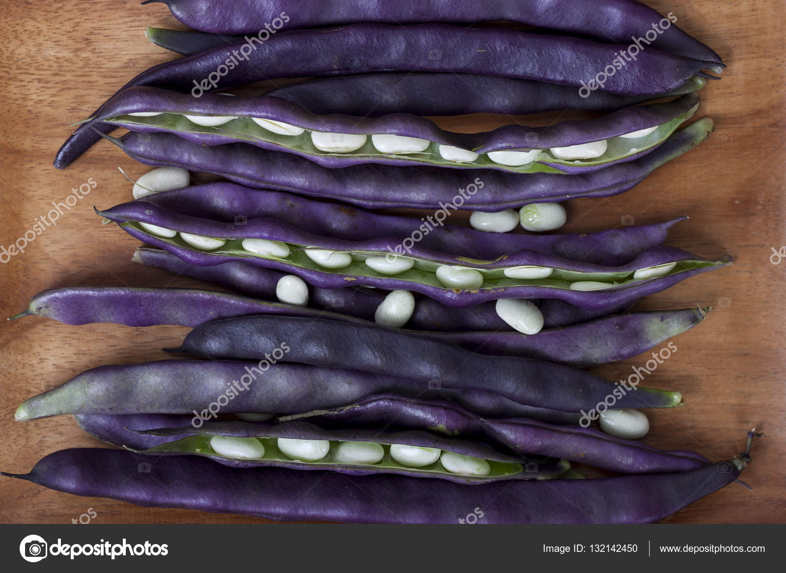 Purple Snap Beans