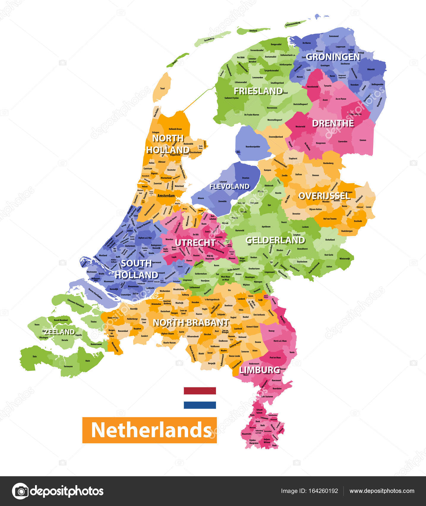 Kaart Nederland Provincies Nederlandkaartnl De Blinde Kaart Van