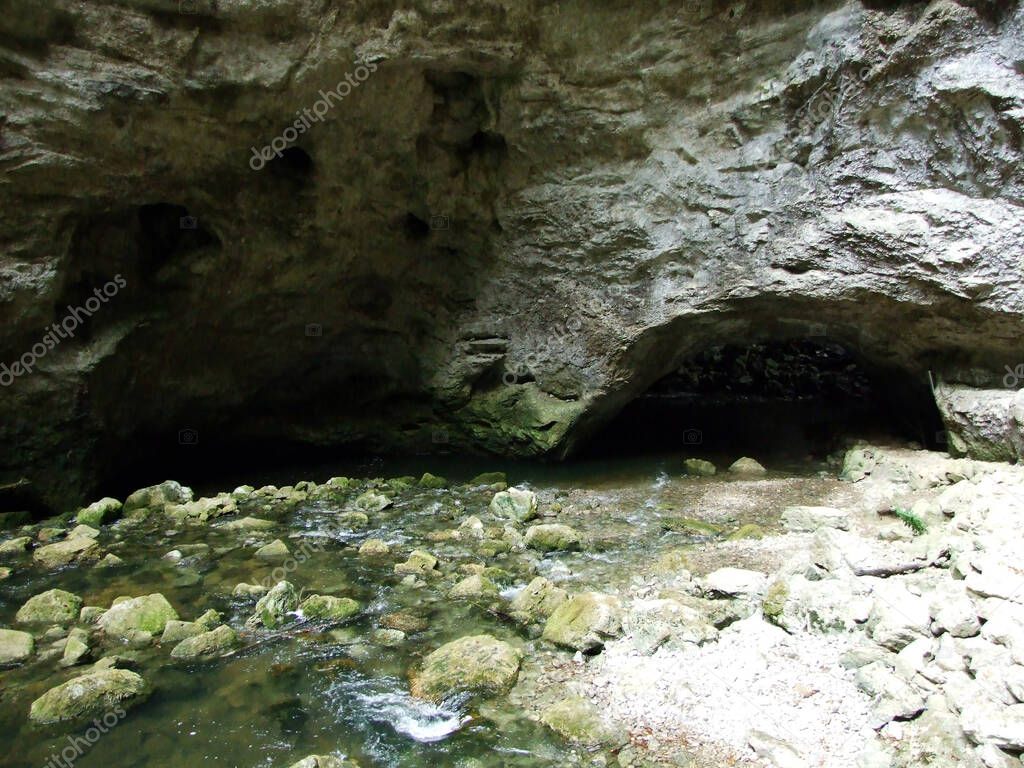 Gorge Rakov Skocjan Valley (Rakek o Notranjski regijski park Rakov ...