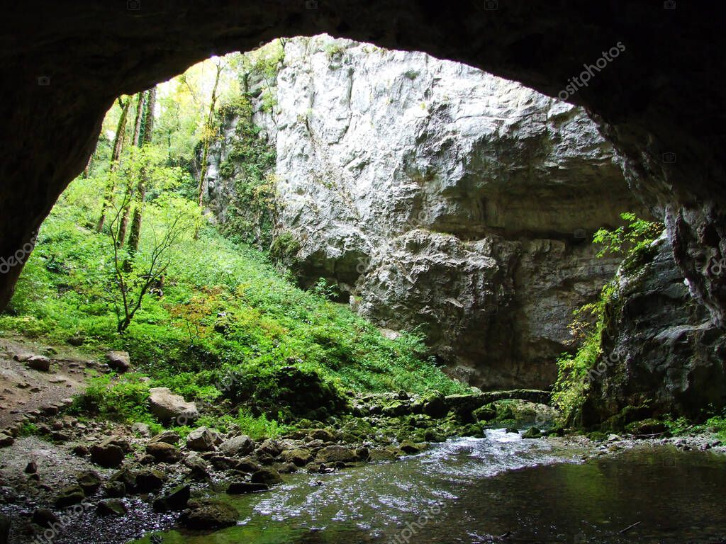 Gorge Rakov Skocjan Valley (Rakek o Notranjski regijski park Rakov ...
