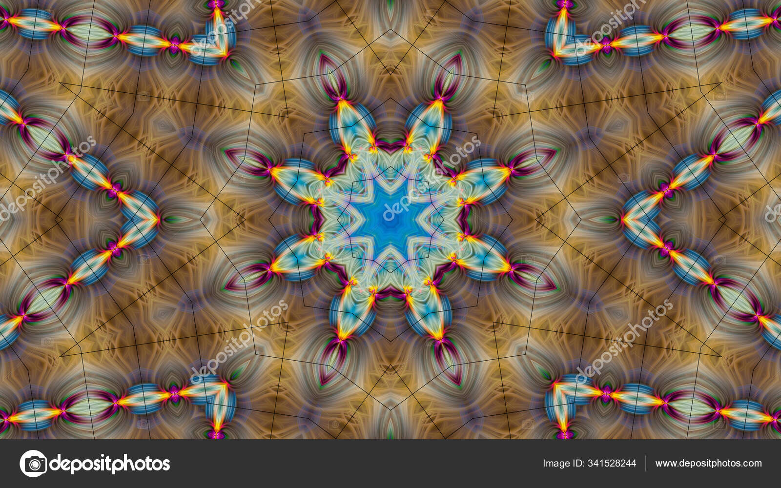 Displays Printed Motifs Textile Ceramics Wallpaper Design Kaleidoscope ...