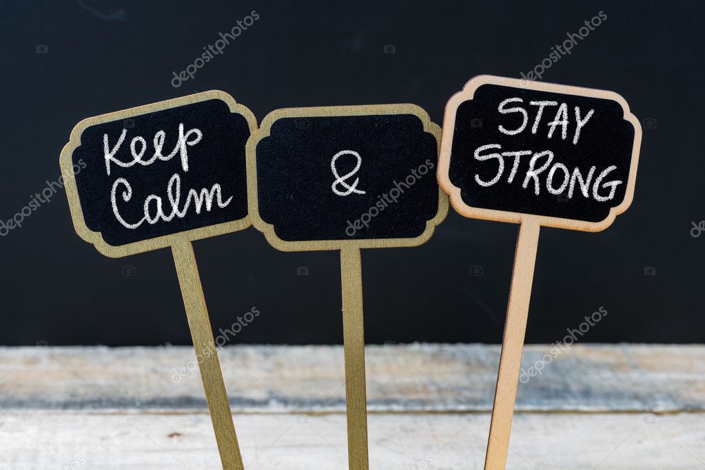 Keep Calm And Stay Strong Wallpaper