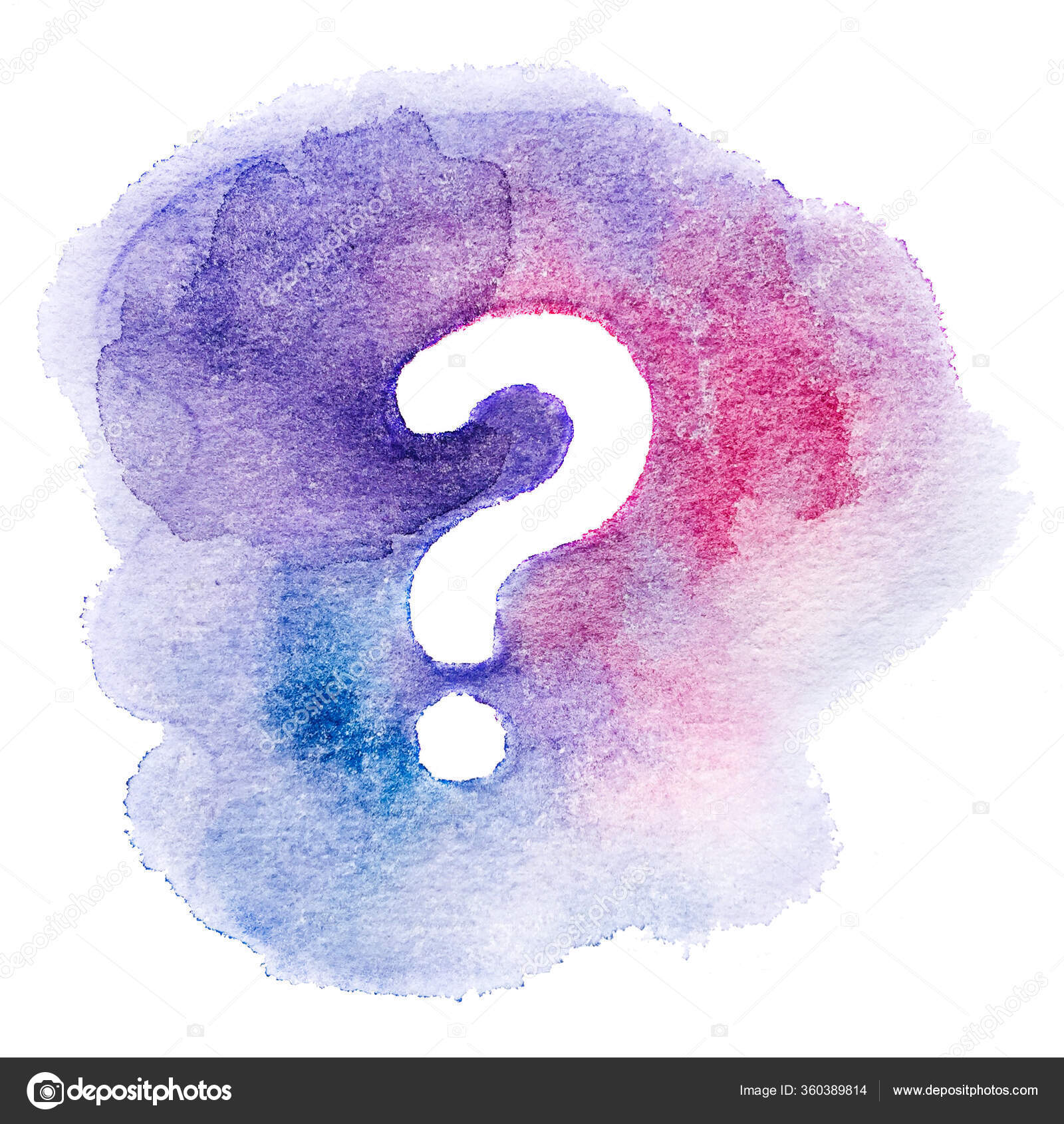 Question Mark Abstract Background
