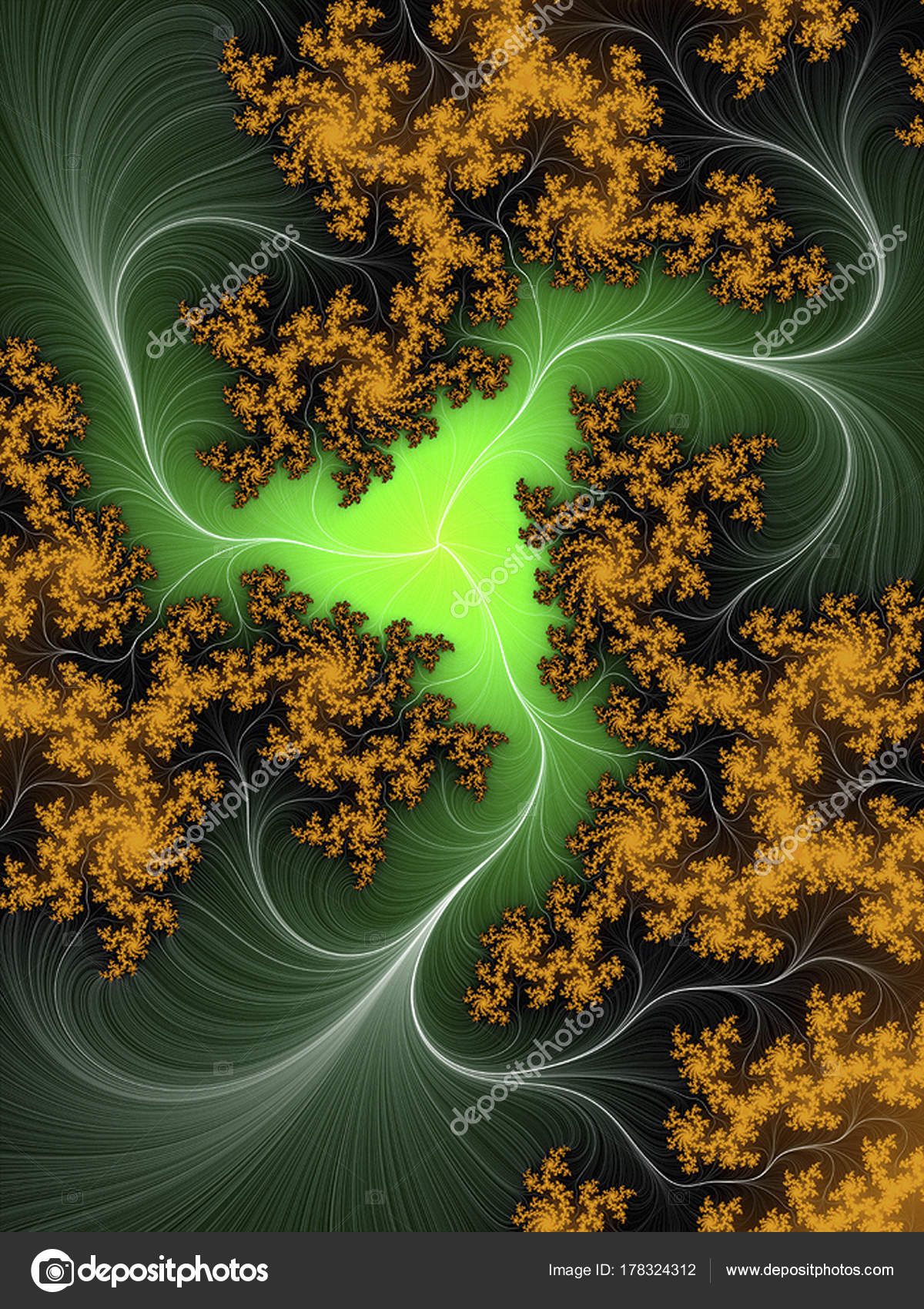 Computer Generated Fractal Pattern Stock Photo by ©Steve_Allen 178324312