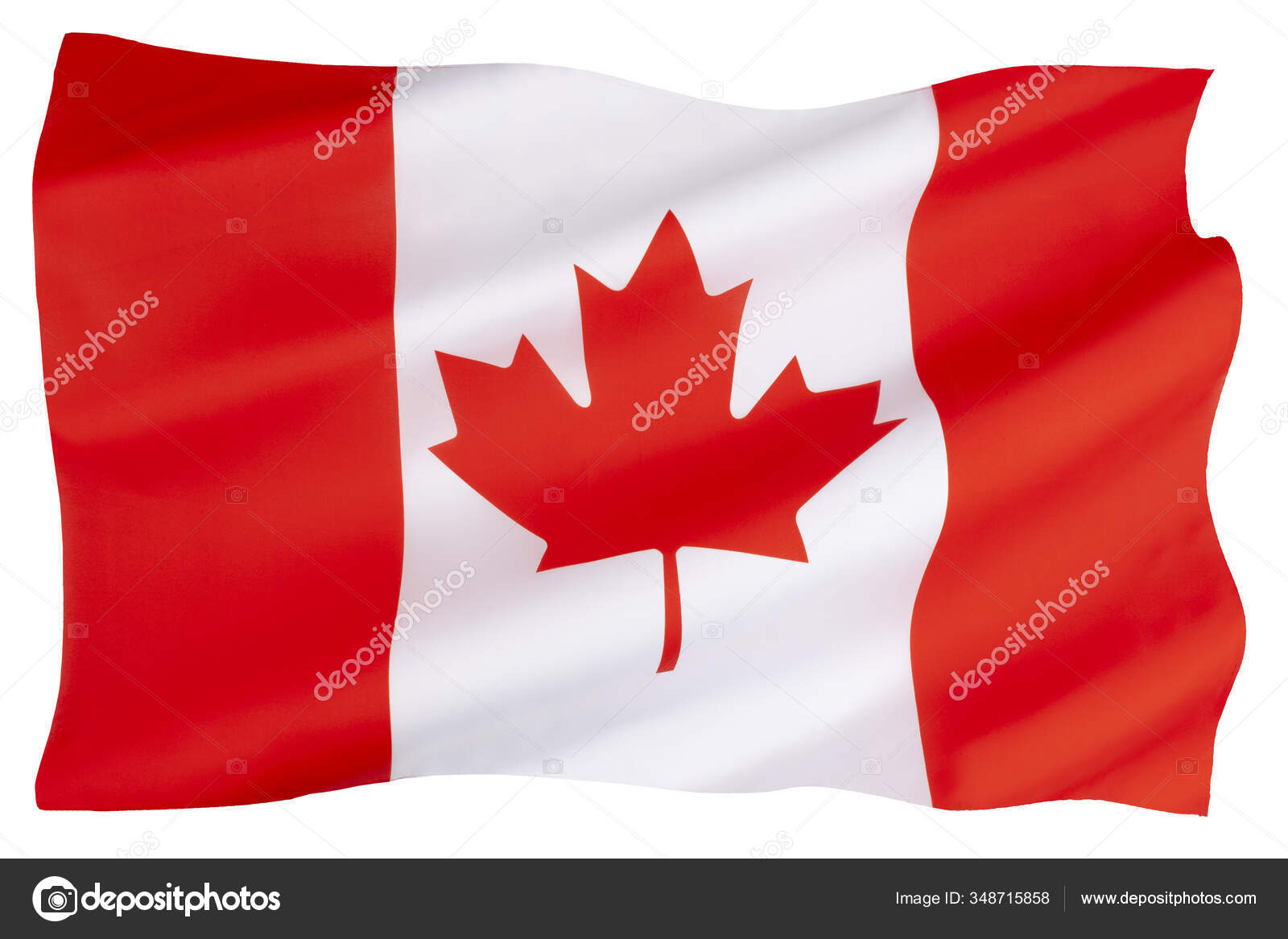 National Flag Canada Drapeau Canada Often Referred Canadian Flag ...