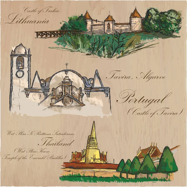 Trakai castle Vector Art Stock Images | Depositphotos