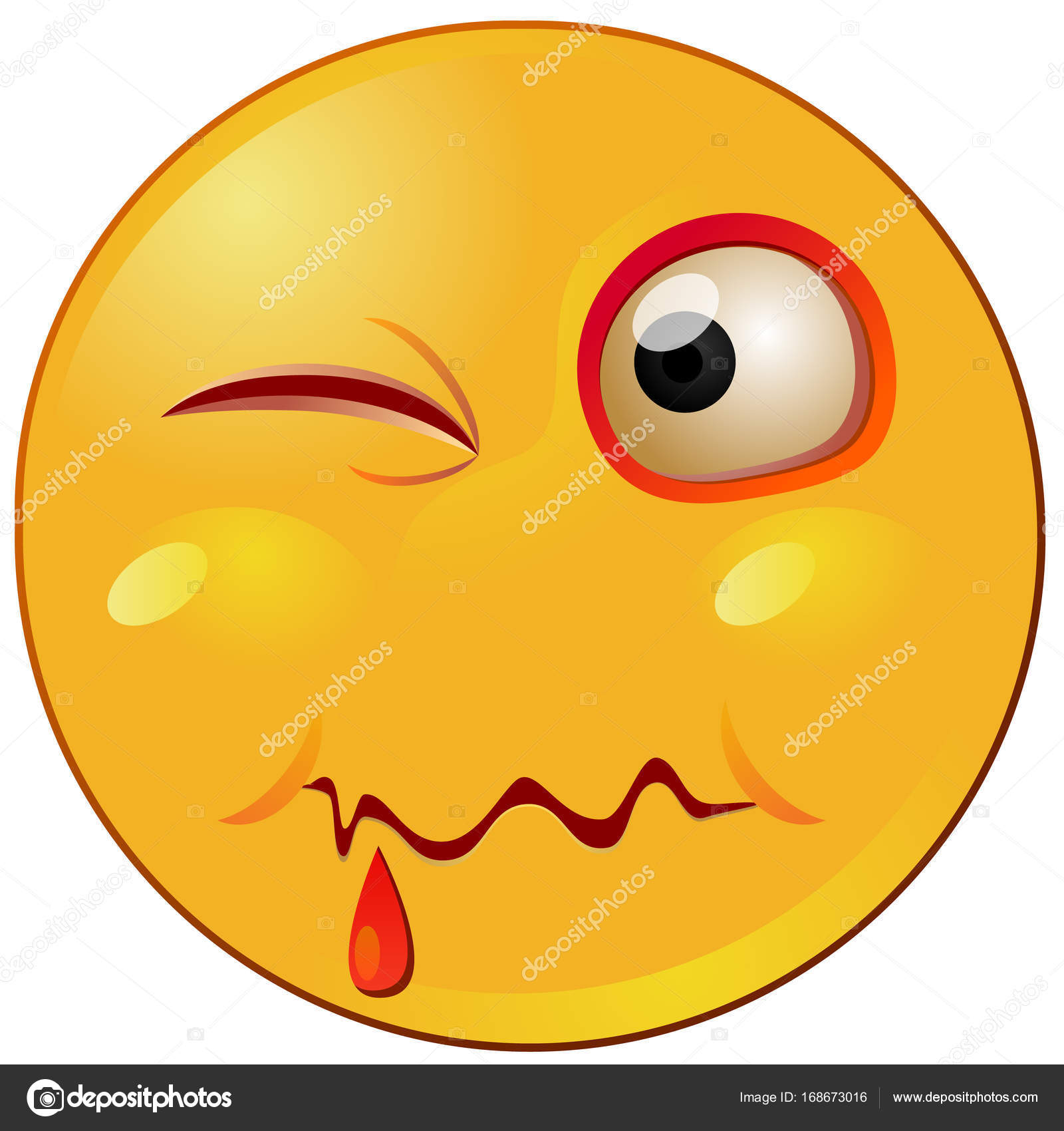 Vomit Smiley Animated