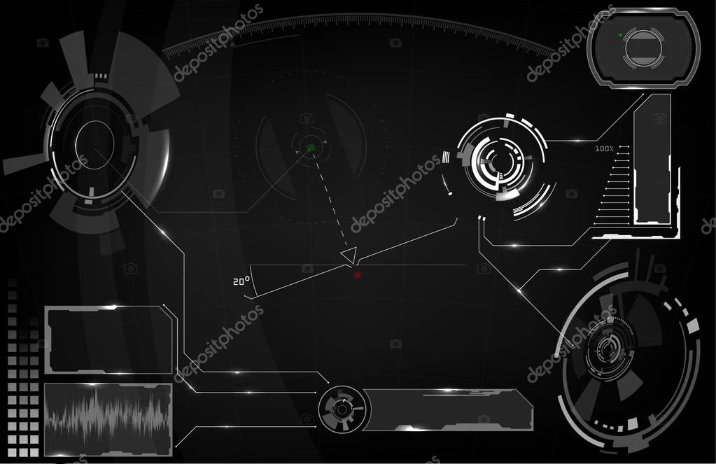 HUD Interface. Digital elements Stock Vector Image by ©cornflowerz ...