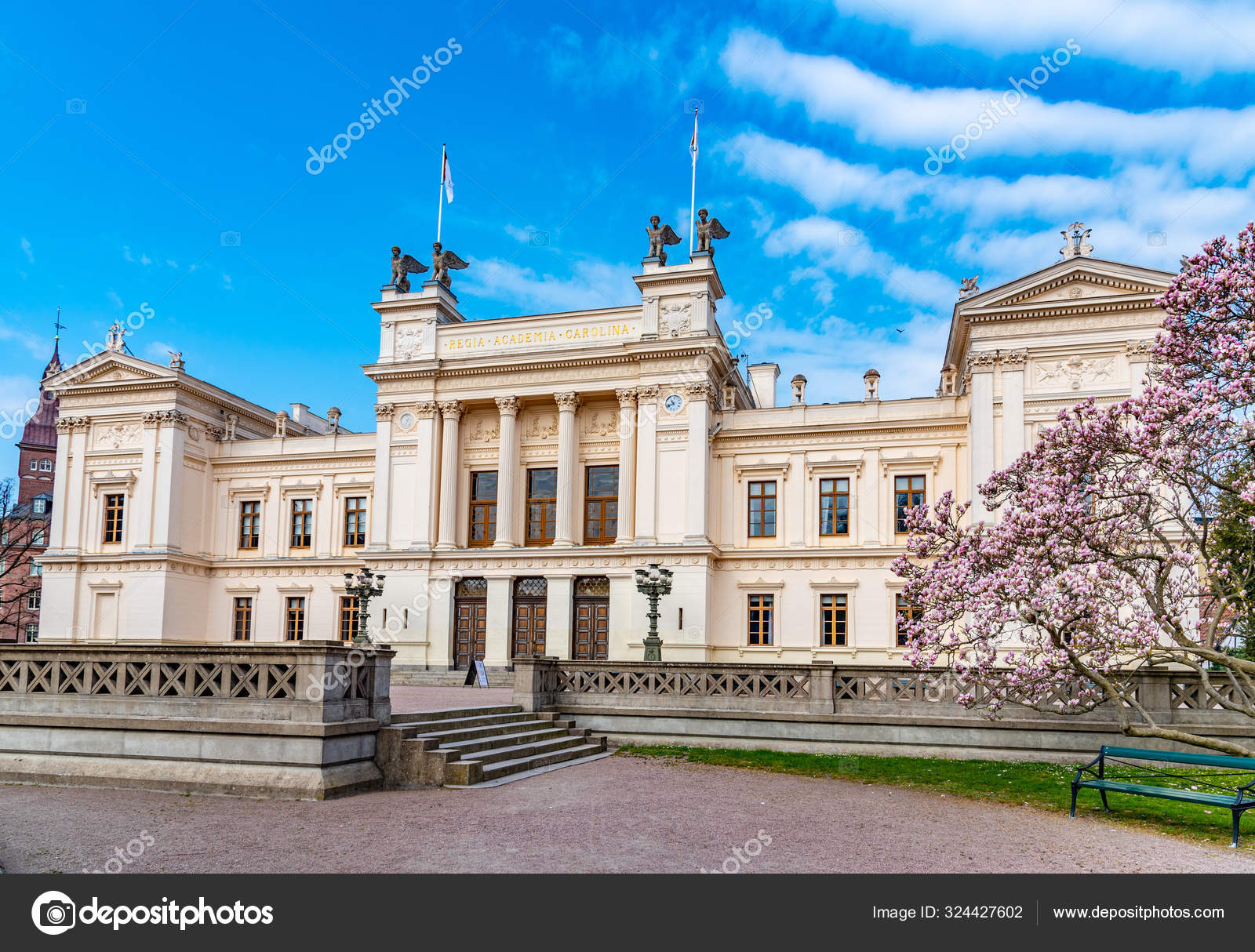View of the lund university in Sweden Stock Photo by ©Dudlajzov 324427602