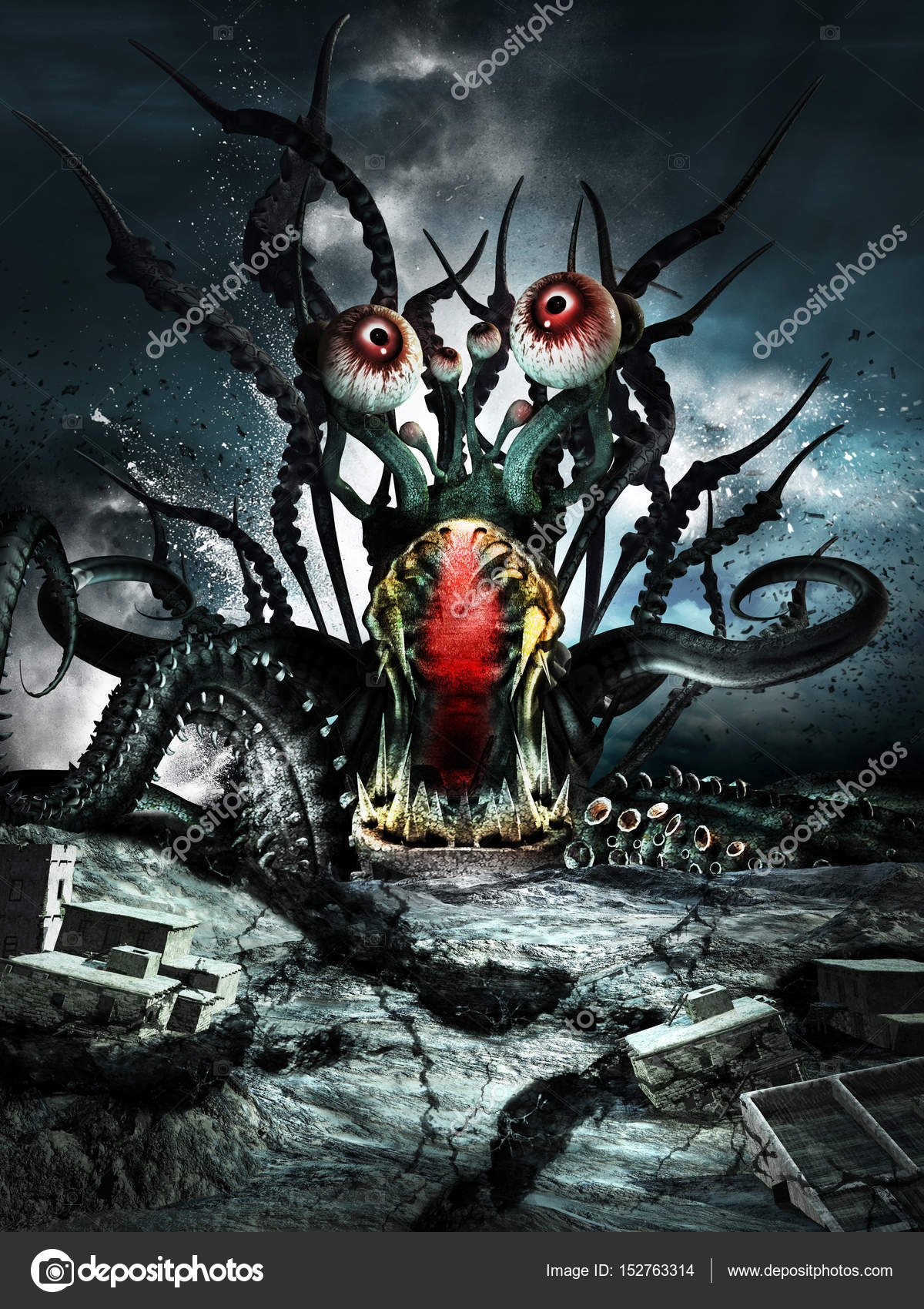 Creature from the rift Stock Photo by ©mppriv 152763314