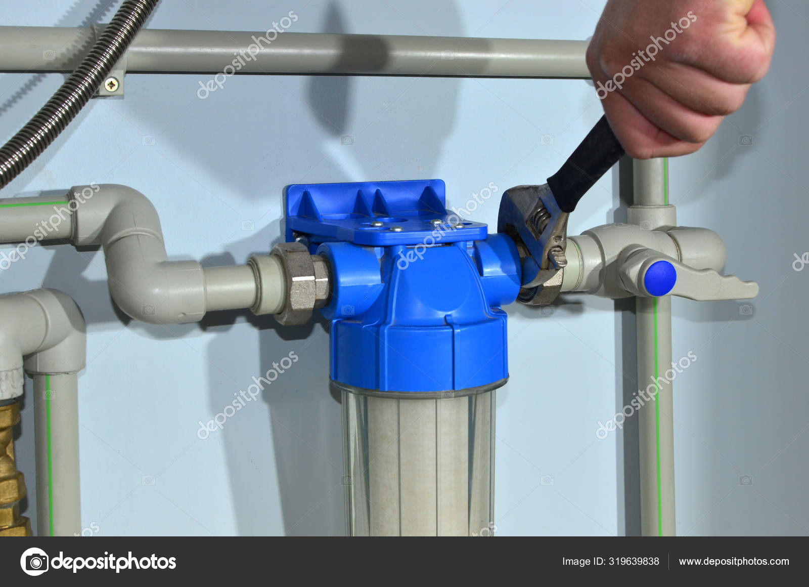 Mounting House Rainwater Filter System Borehole Drilling Water ...