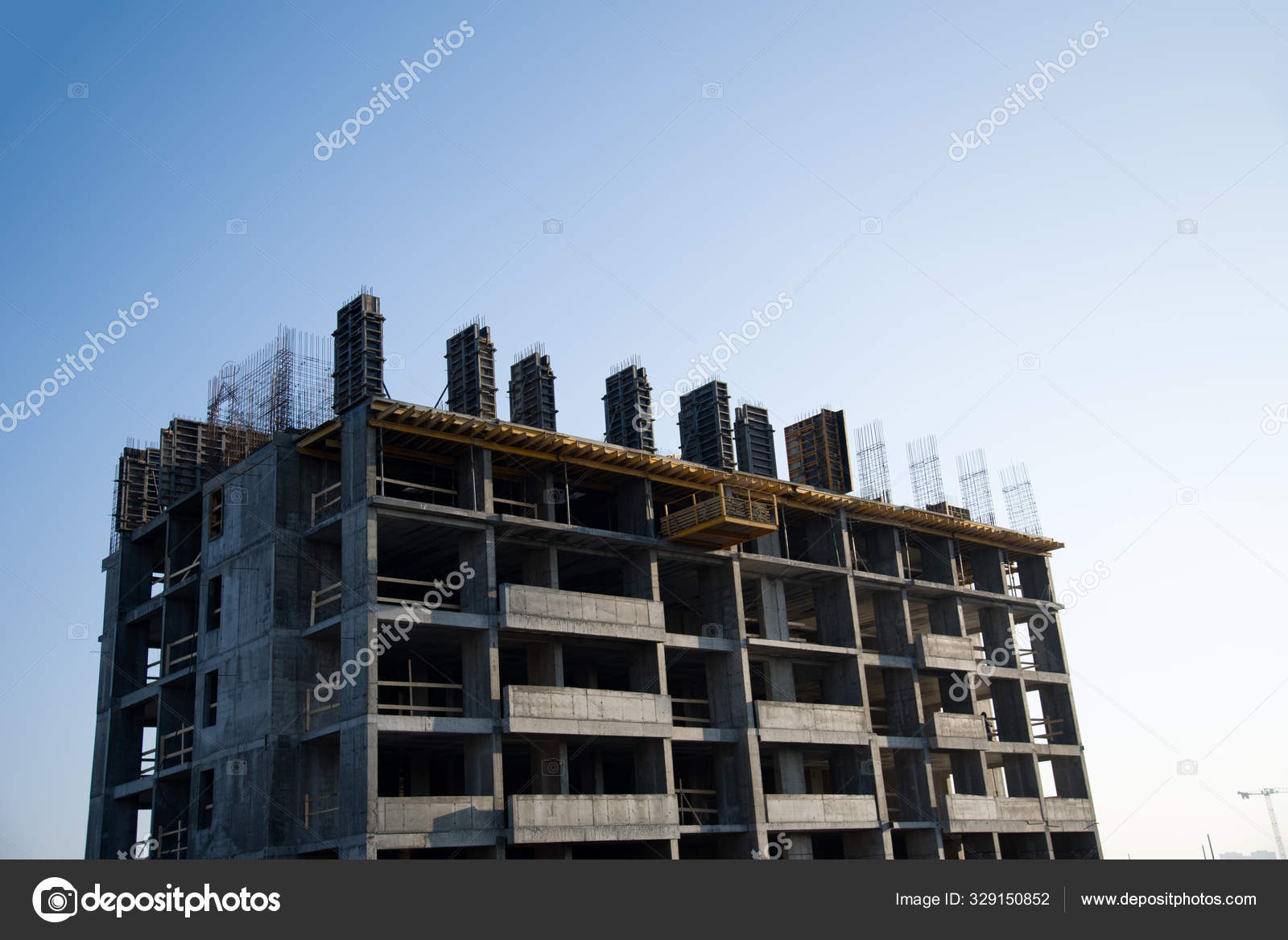 Reinforced Formwork Concrete Construction Foundation Building ...