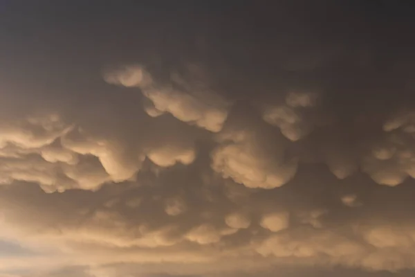Mammoth Mastodon Clouds Sky Warm Tones — Stock Photo © J.Lopez1989 #361500622