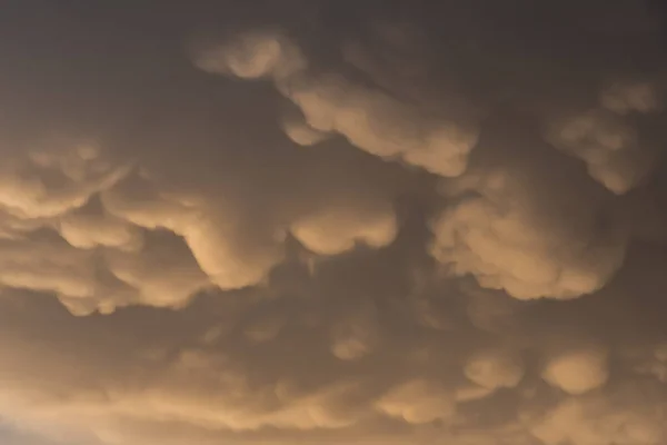 Mammoth Mastodon Clouds Sky Warm Tones — Stock Photo © J.Lopez1989 #361500622