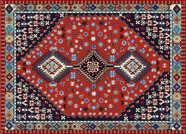 Persian Carpet Original Design Tribal Vector Texture Easy Edit Change ...