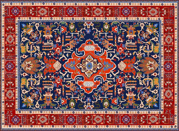 Persian Carpet Original Design Tribal Vector Texture Easy Edit Change ...