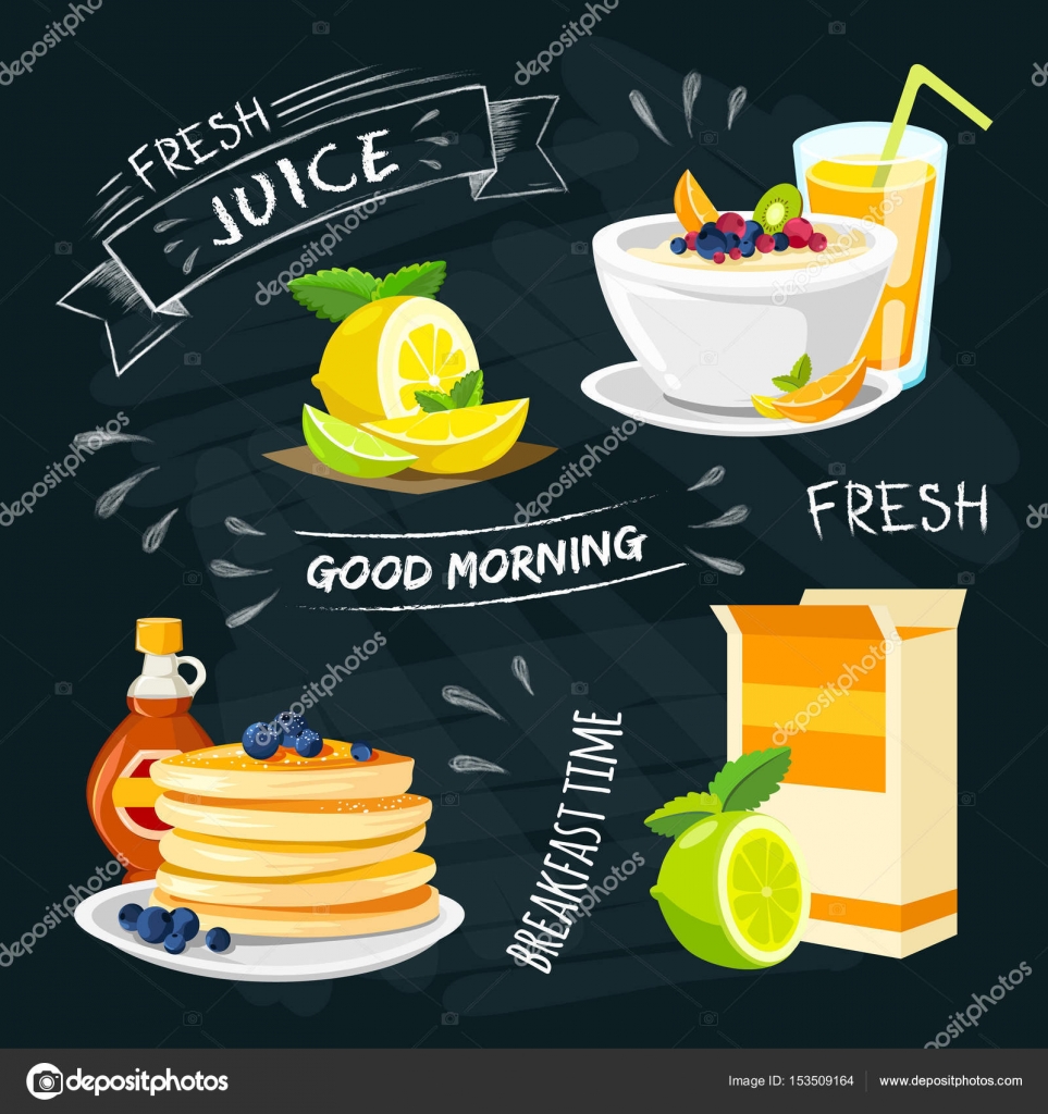 Restaurant breakfast advertisement Stock Vector Image by ©vextok #153509164