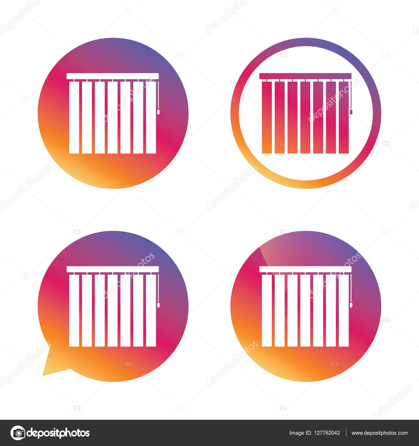 Louvers vertical signs Stock Vector Image by ©Blankstock #127762042